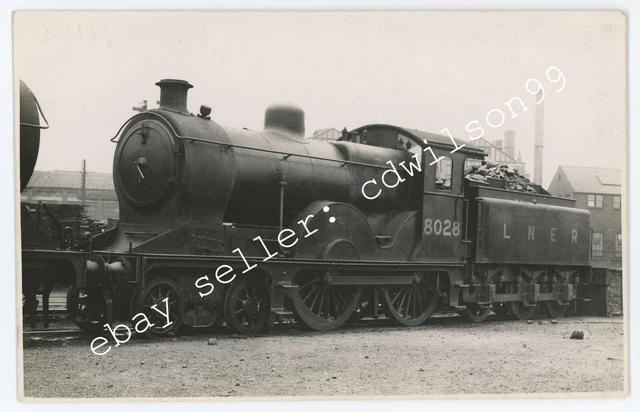 LNER EX GER No. 8028 D13 4-4-0 Loco Postcard - London North Eastern ...