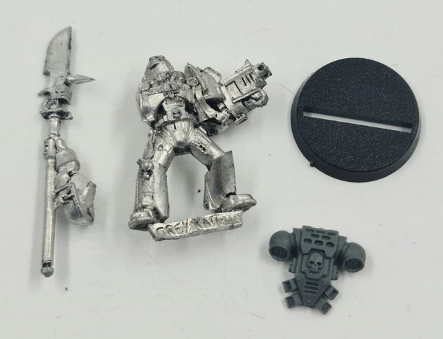CAVALIERE GRIGIO CON Nemesis Force Halberd V1 Warhammer 40K 3a edizione ...