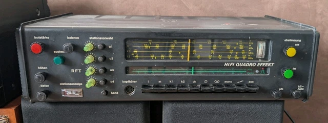 RFT RK8 SENSIT Quadro DDR VEB Gerätebau Limbach Oberfrohna (Heliradio ...