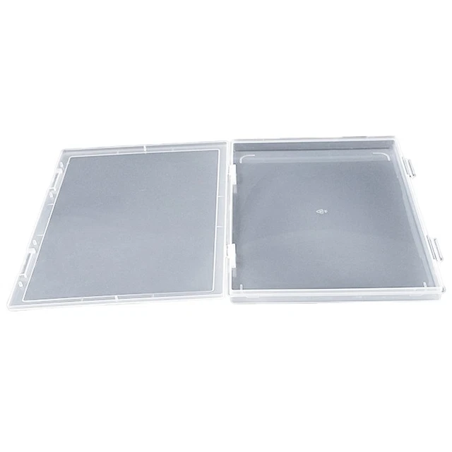 PORTABLE A4 FILE Box Transparent Plastic Box 12x8.8Inch for Desk File ...