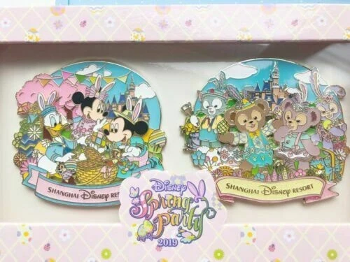 SHANGHAI DISNEY SPRING StellaLou Duffy ShellieMay Gelatoni LE300 Set ...