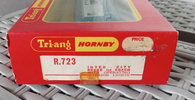TRI-ANG HORNBY R723/R728 Intercity Brake 1St & 2Nd Coachs : Boxed £50. ...