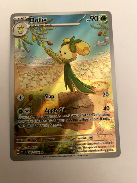 POKÉMON TCG DOLLIV Scarlet & Violet Base Set 200/198 Regular Illustration Rare $4.25 - PicClick CA