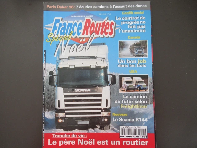 MAGAZINE FRANCE ROUTES N° 168 Decembre 1995 / Janvier 1996 Bon Etat EUR ...