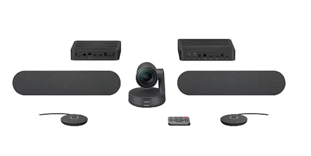 LOGITECH RALLY PLUS Solution System Conference Camera, Microphones ...