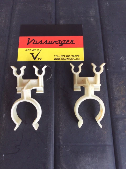 VW GOLF JETTA Mk2 Front Indicator Headlight Wiring Loom Clips Holder ...