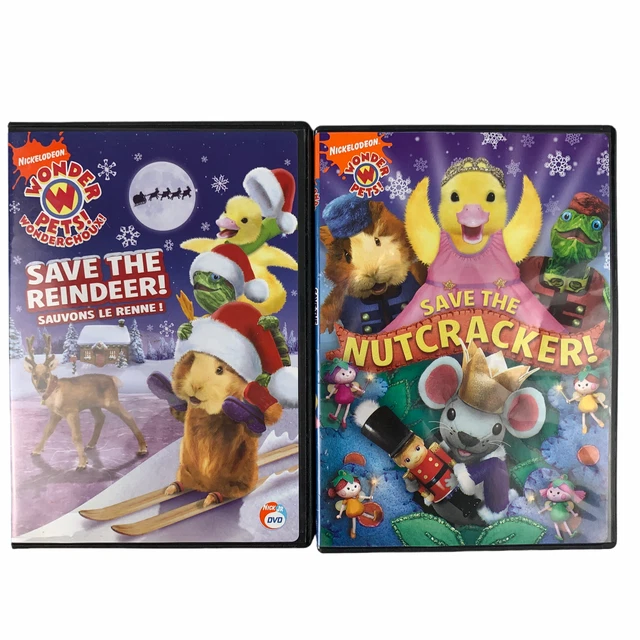 NICKELODEON NICK JR Wonder Pets DVD Lot Save Nutcracker Reindeer ...