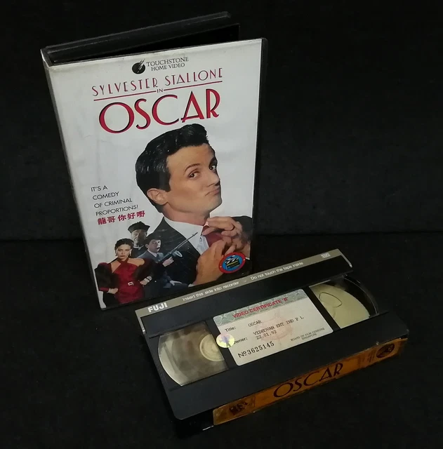 1991 OSCAR - Sylvester Stallone VHS Video Cassette Tape *Moldy Not ...