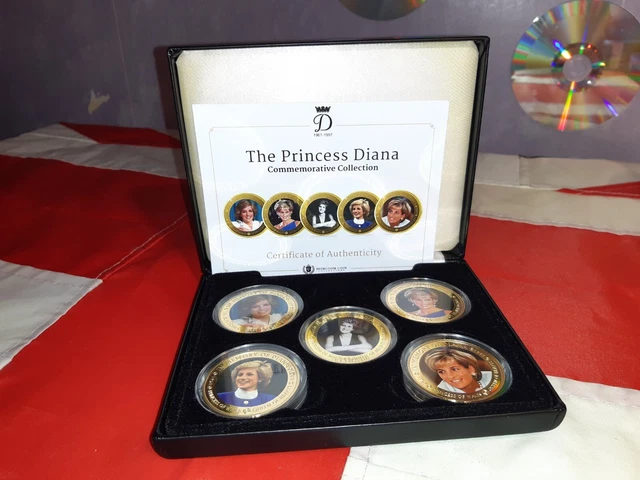 THE PRINCESS DIANA Commemorative Coin Collection (Heirloom Collection ...