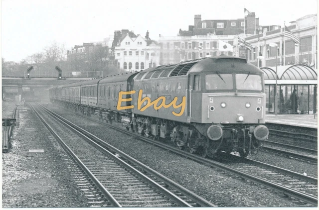 RAILWAY PHOTO - Class 47 47787 Kensington Olympia in January 1996 £1.00 ...