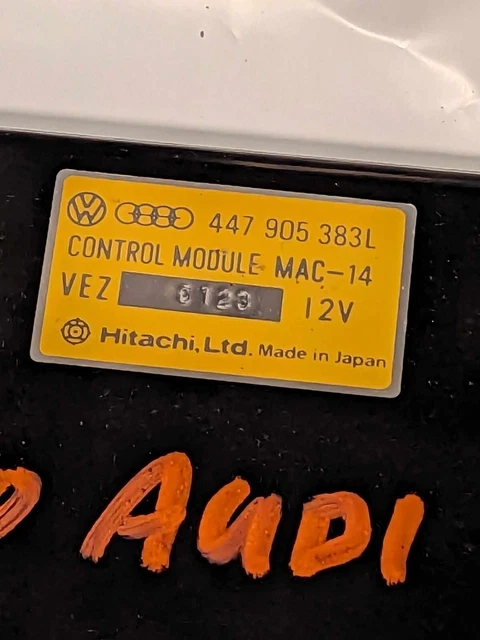 1990 AUDI 200 Turbo Engine Control Unit ECU ECM 447905383l 447 905 383L ...