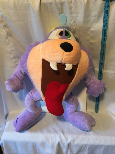 VINTAGE TINY TOON Adventures Dizzy Devil 32" Stuffed Plush Warner Bros ...