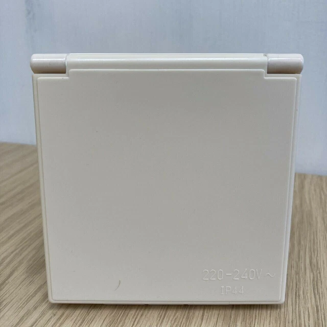 MAINS 230V 16A Flush Hook Up Socket Caravan Motorhome Camper Van RV ...