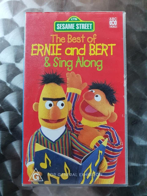 SESAME STREET: THE Best Of Ernie And Bert & Sing Along - 1998 ABC For Kids VHS $8.40 - PicClick AU