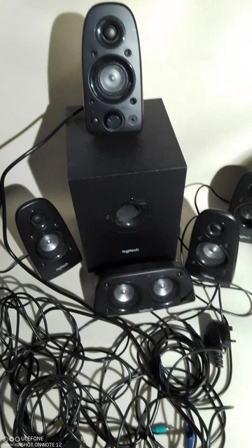 LOGITECH Z506 MULTIMEDIA 5.1 Speaker System, Immersive Surround Sound, 150 Watts £50.00 ...