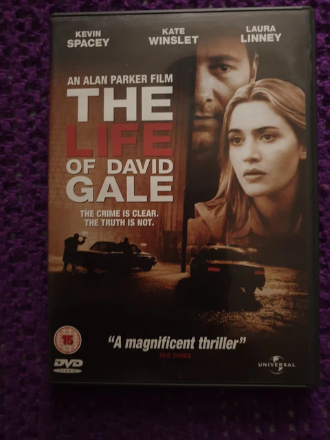 THE LIFE OF David Gale DVD (2008) Kevin Spacey, Parker (DIR) excellent ...