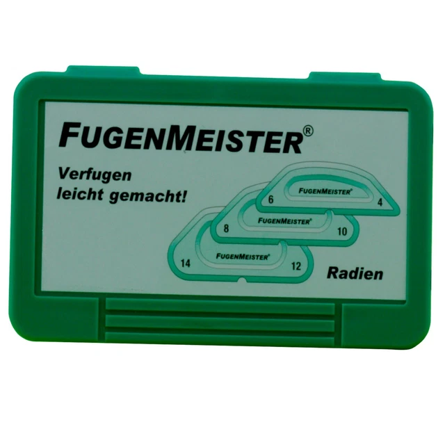 SILIKONSCHABLONE, FUGENGLÄTTER FÜR Silikonfugen, Schablonen mit Radien ...