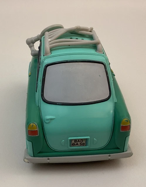 DISNEY PIXAR CARS Shake N' Go Blue Professor Z 2010 Mattel STICKERS ...