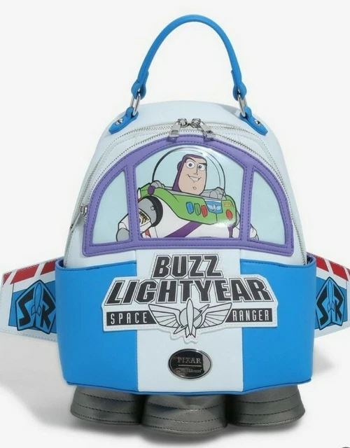 OUR UNIVERSE DISNEY Pixar Toy Story Buzz Lightyear Mini Backpack Rocket ...