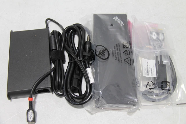 LENOVO THINKPAD WINDOWS 10 Thunderbolt 3 Workstation Dock Gen 2 - Black ...