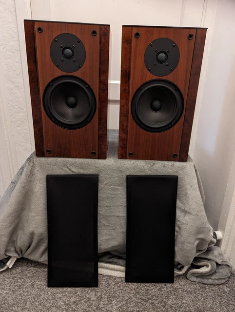 PAIR OF HEYBROOK Quartet speakers ( bookshelf ) £280.00 - PicClick UK