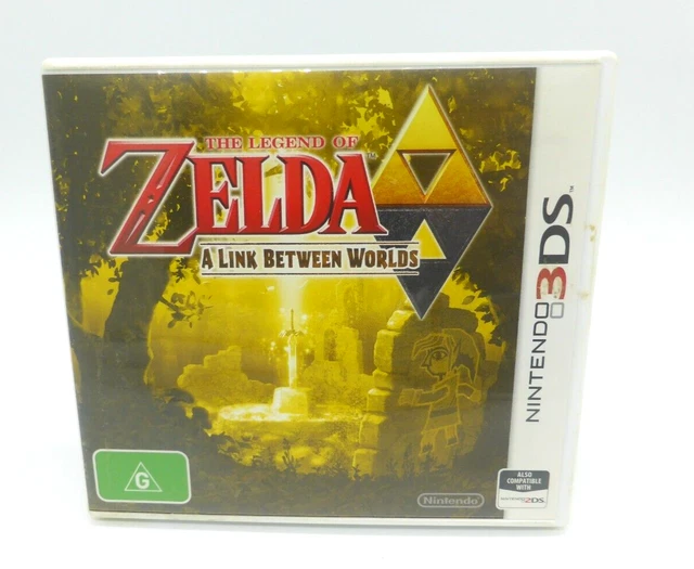 NINTENDO 3DS GAME ZELDA: LINK BETWEEN WORLDS CIB AUS PAL $54.50 ...