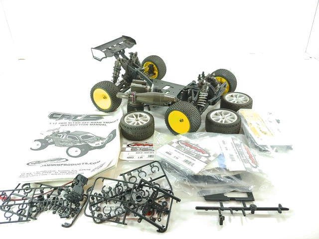 OFNA JAMMIN CRT.5 1/12 4wd Nitro Off-Road Truggy Roller / ARTR Build ...