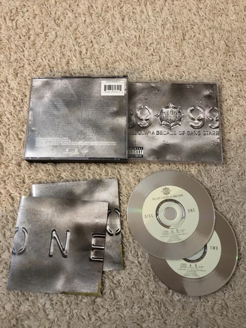 FULL CLIP...BY GANG Starr 2 CD Rap Hip-Hop Big L Pun Mobb Deep Black ...
