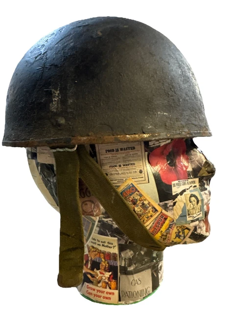 BRITISH ARMY ISSUE Mk 2 HSRAC Helmet Steel Royal Armoured Corp Tankie ...