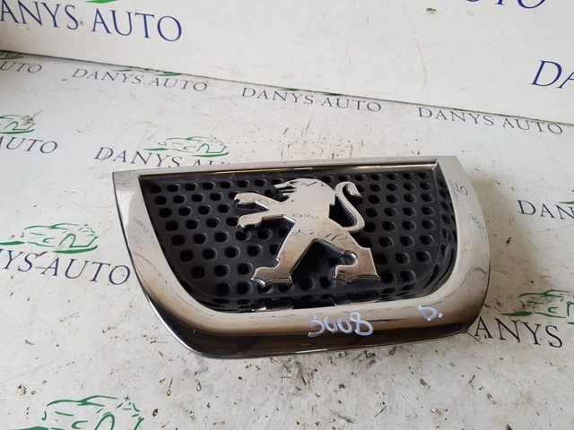PEUGEOT 3008 2009-2015 Front Bumper Central Top Badge Grill 9685973077 ...