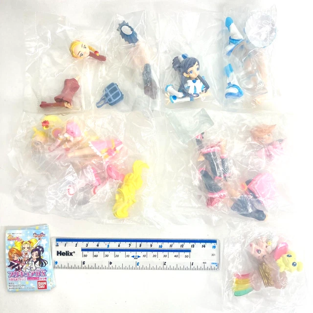 BANDAI GASHAPON MINI Figure PreCure Pretty Cure Max Heart DX Set of 5 ...
