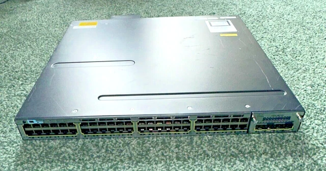 CISCO CATALYST 3750-X Series POE+ 48 Port Switch - TNY-WS3750X-3560X (A ...