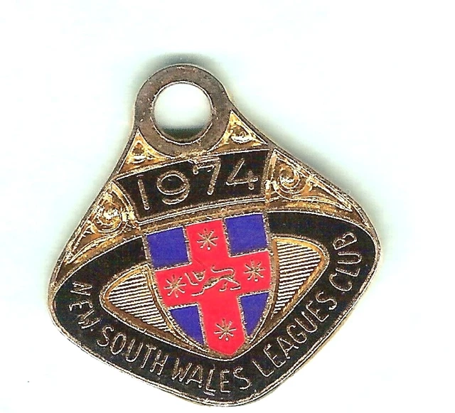 NSW RUGBY League Club Member Badge 1974 #3025 $35.00 - PicClick AU