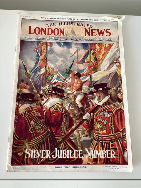 KING GEORGE V Silver Jubilee THE ILLUSTRATED LONDON NEWS May 4th 1935 ORIGINAL £18.95 - PicClick UK
