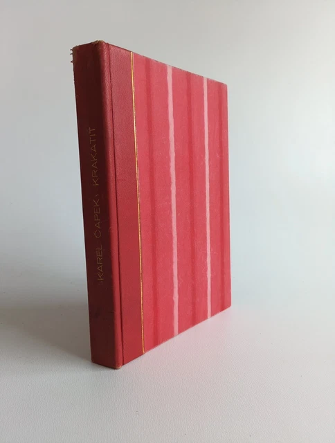 1924 🇨🇿 🔥 1. vydání Krakatit, Roman, Karel Čapek, Praha, TOP, Rare *390* EUR 341,99 - PicClick DE
