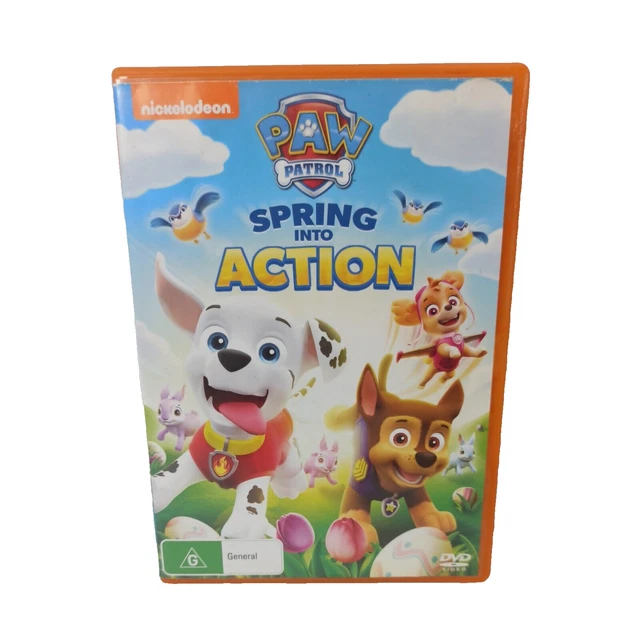 PAW PATROL: SPRING Into Action DVD Dog Very Good Condition Region 4 ...
