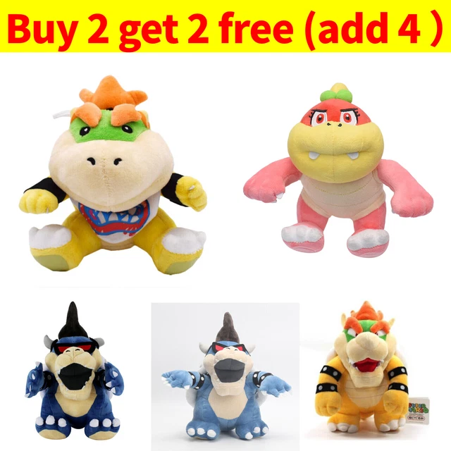 UK BOWSER KOOPA JR. Super Mario Bros Plush Soft Toy Stuffed Animal Doll kid Gift £10.69 ...
