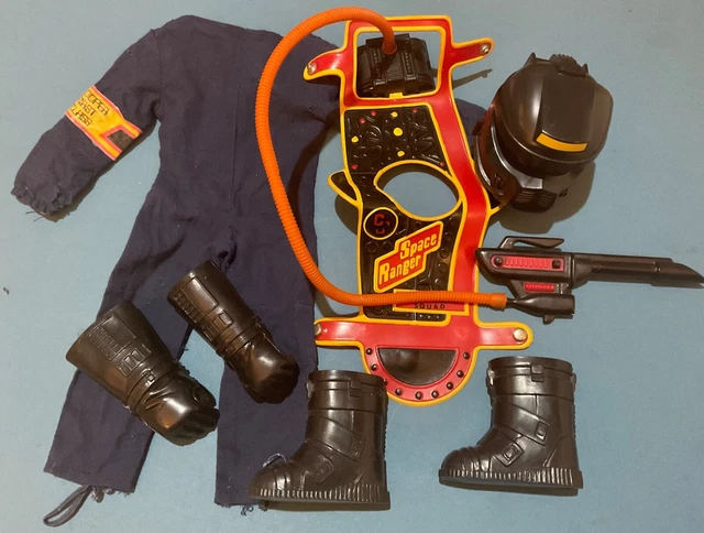 VINTAGE ACTION MAN Space Ranger Commando RARE outfit Palitoy 12” action ...