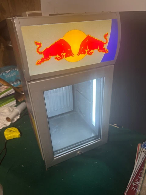 RED BULL FRIDGE Baby Cooler - Bar/Counter - Not Working- Hot Wheels ...