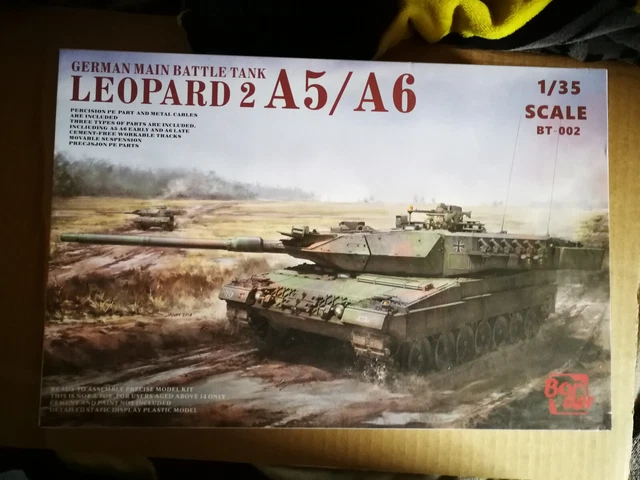 BORDER MODEL, NO. BT-002, Leopard 2A5/A6, 1:35 EUR 40,50 - PicClick DE
