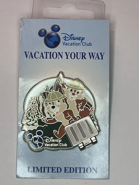 PIN DISNEY VACATION Club Vacation Your Way 2012 puce et Dale LE 2500 ...