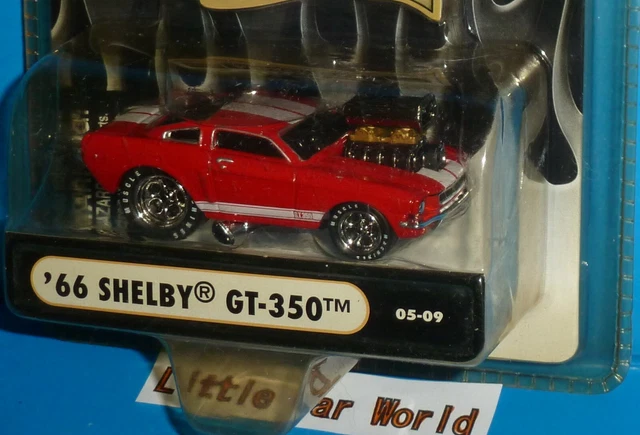 MUSCLE MACHINES 66 Mustang Shelby GT-350 5th Anniversary #05-09 Real ...