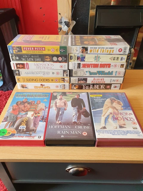 15 X BIG Box Ex-Rental VHS Tapes Rare Collectable Vintage Bundle Job ...