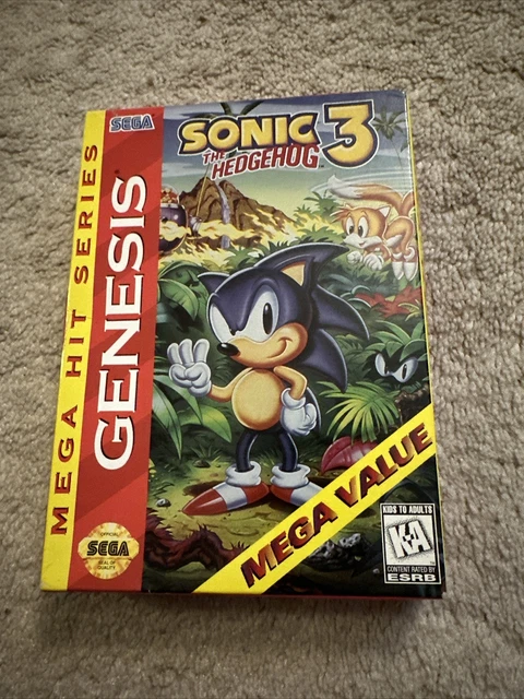 SONIC THE HEDGEHOG 3 (Sega Genesis, 1994) EUR 36,85 - PicClick FR