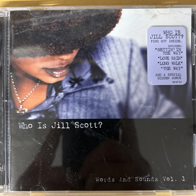 WHO IS JILL Scott? Words and Sounds, Vol. 1 by Jill Scott (CD, Jul-2009 ...
