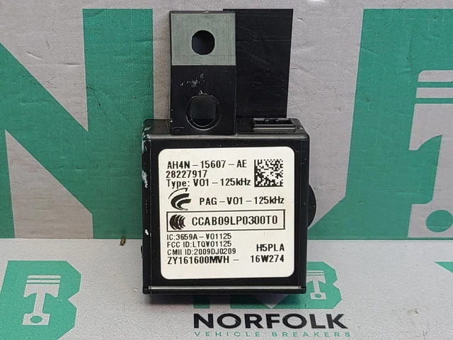 RANGE ROVER EVOQUE Keyless Entry Antenna AH4N-15607-AE 20/2/25 F4B4 £36 ...