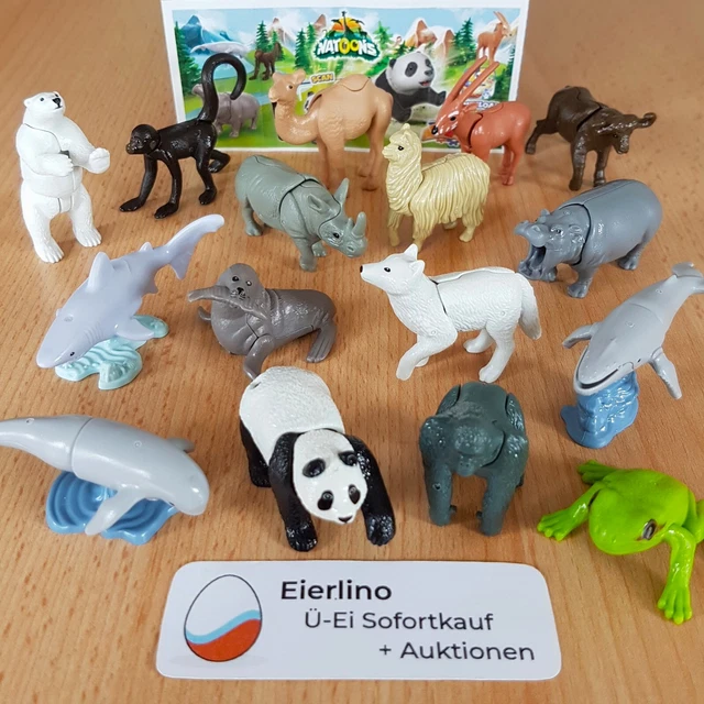 NEW KINDER SURPRISE SET Natoons 2022 Animals around the globe 1.3 ...