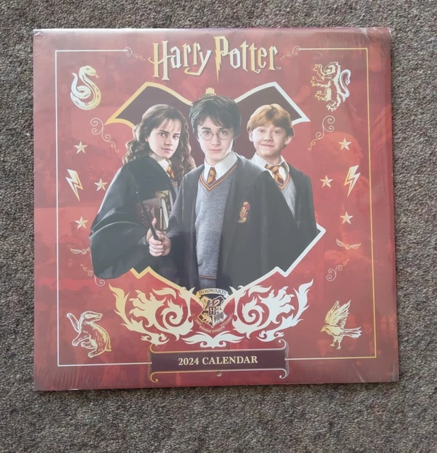HARRY POTTER 2024 Calendar With Poster 12 x 12 Inch Square Wall ...