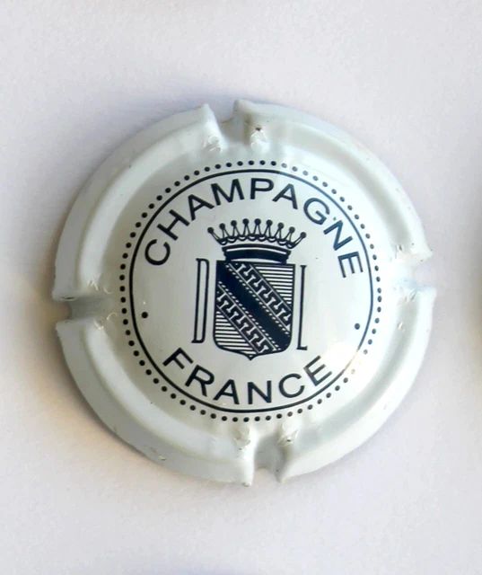 ANTIQUE MUSELET PLATE, Champagne Capsule - Duval Leroy White & Blue (3 ...