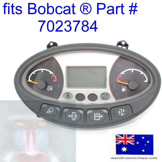 BOBCAT 7023784 STD Display Control Panel E32I E34 E35I E35Z E37 E42 E45 ...